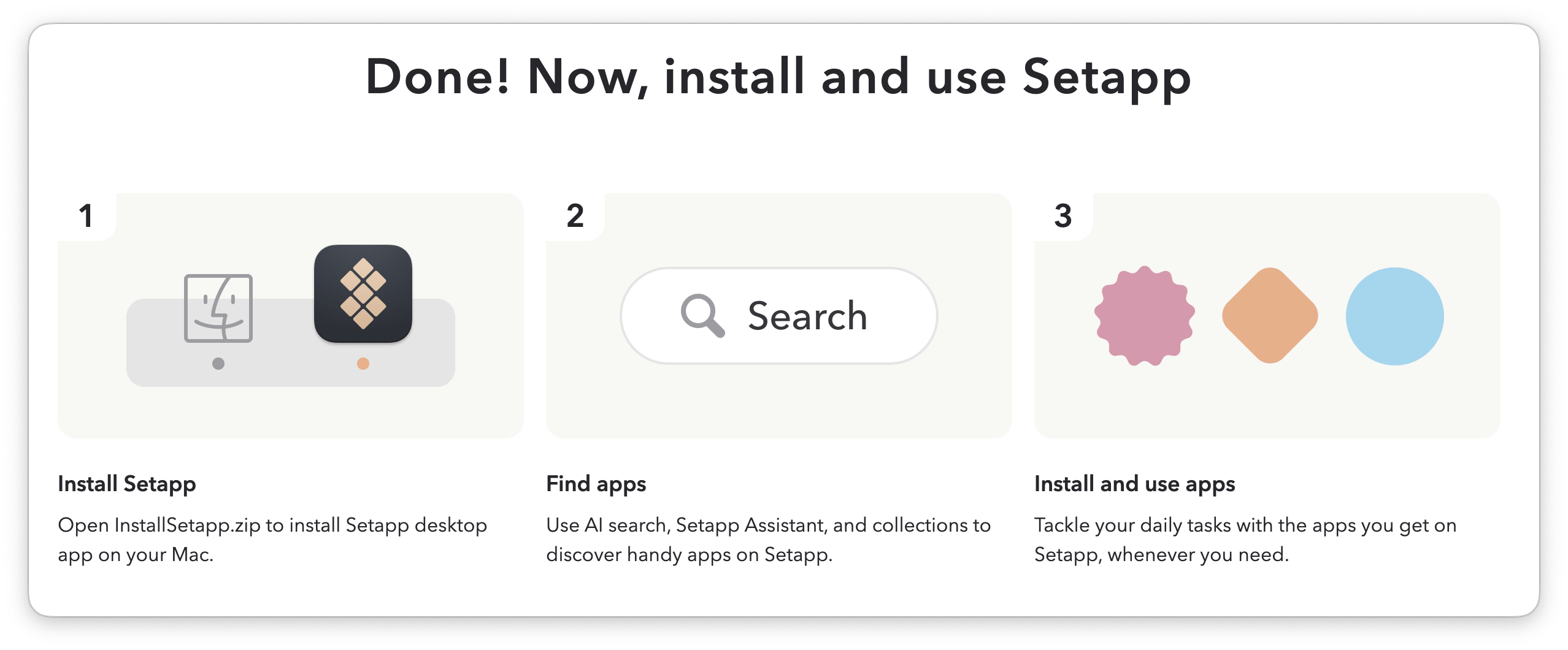 Sign up for Setapp – Setapp Support