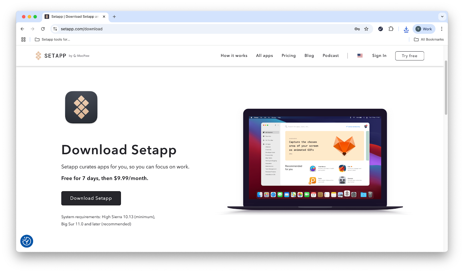 Install Setapp desktop – Setapp Support