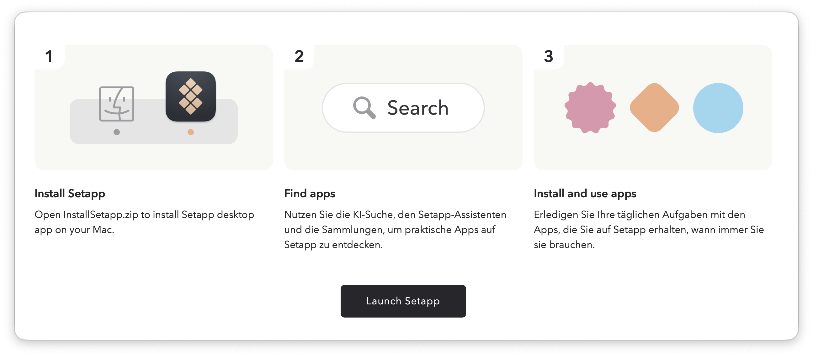Setapp-Mitglied werden – Setapp Support