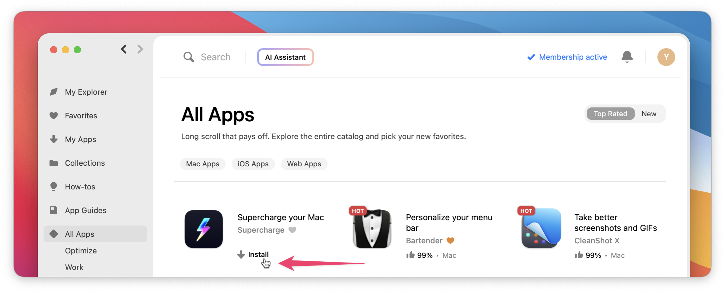 Install macOS app – Setapp Support
