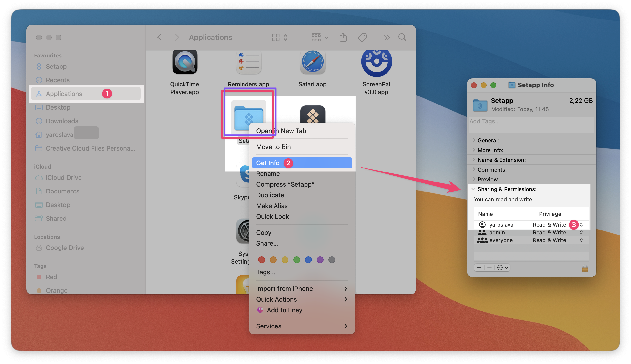 Fixing permissions errors in Setapp – Setapp Support